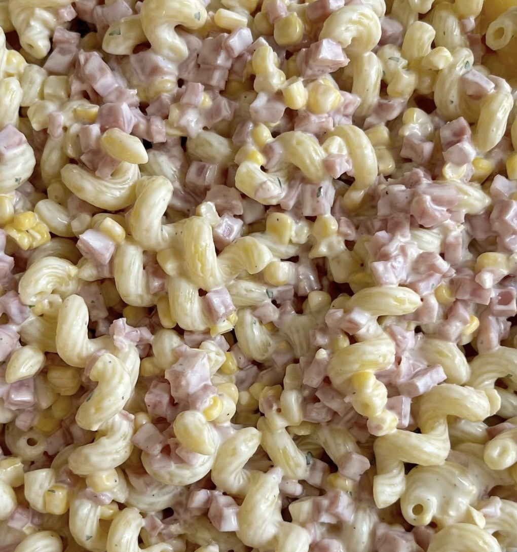 Creamy Ham Pasta Salad - Grandm Old Recipes