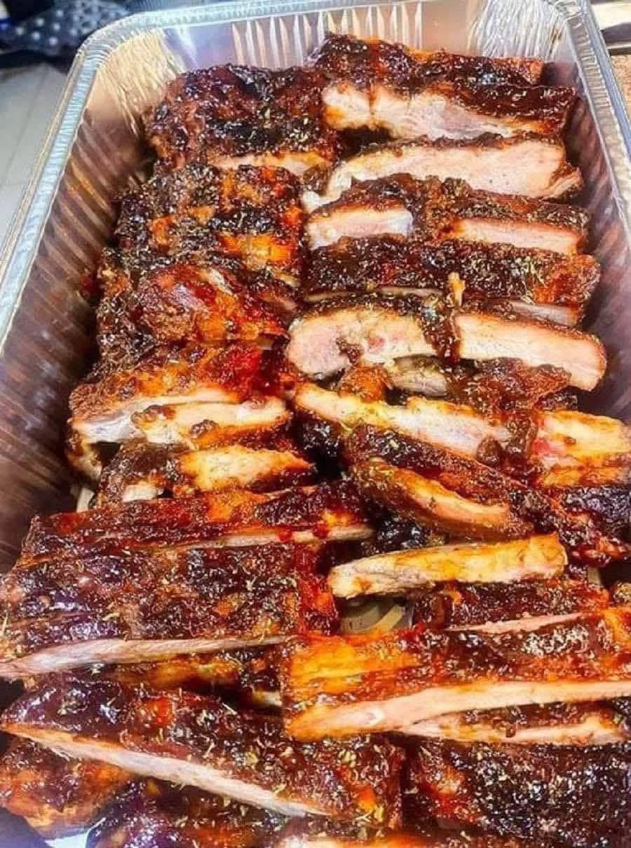 Honey Garlic Ribs - Grandm Old Recipes